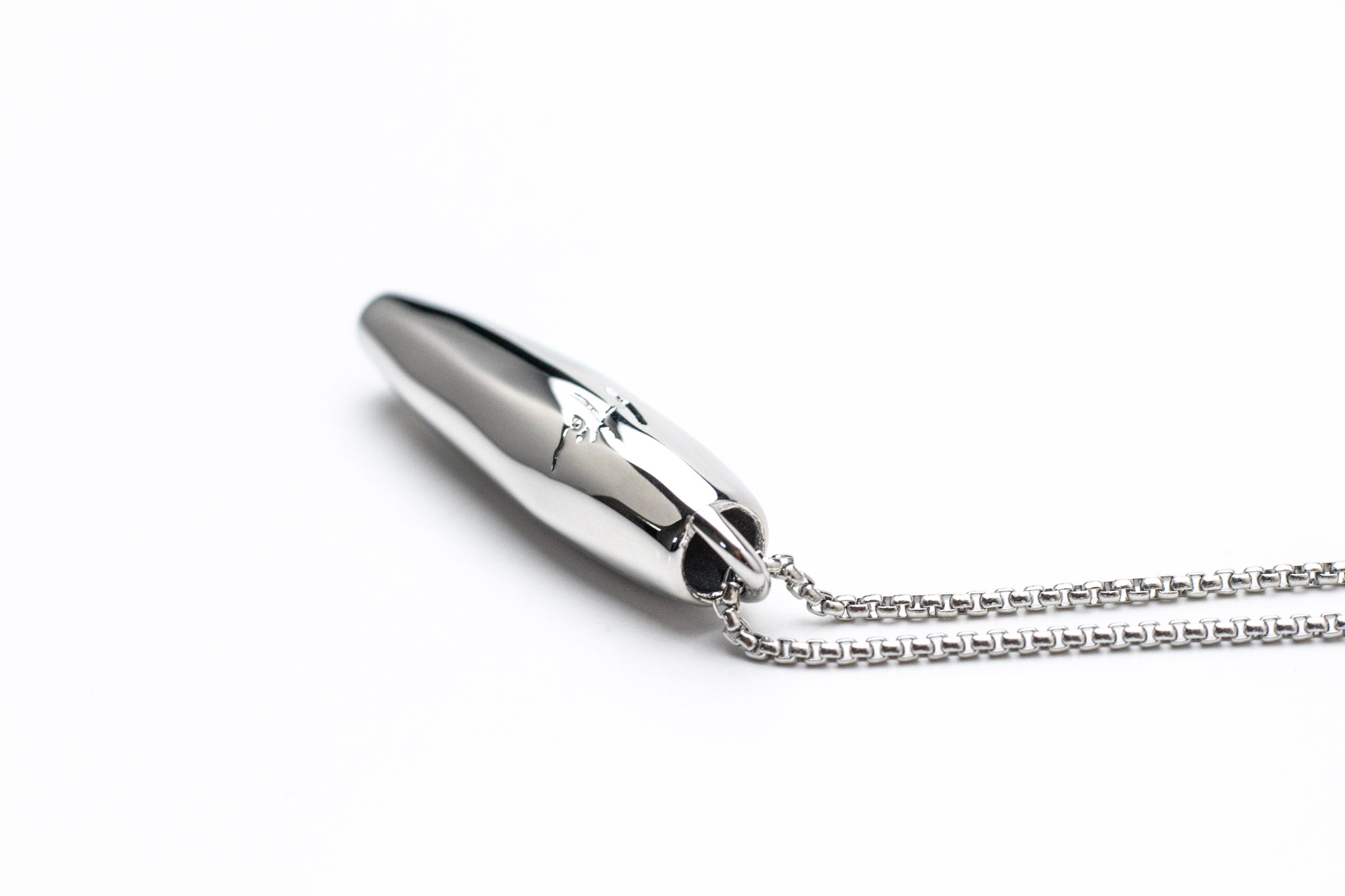 Hā Tool Classic Silver | Anxiety & Stress Relief Necklace – Hā Habit