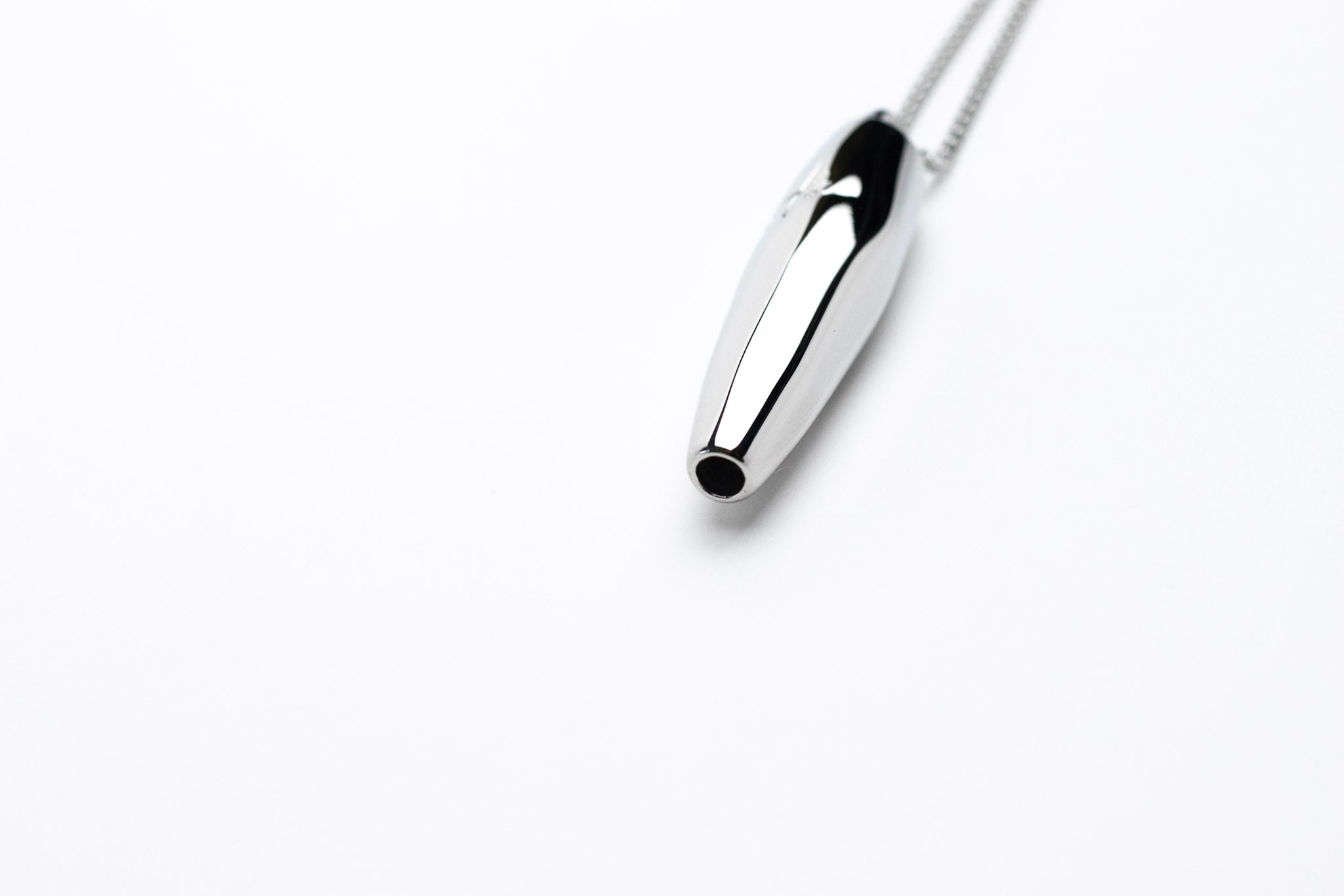 Hā Tool Classic Silver | Anxiety & Stress Relief Necklace – Hā Habit