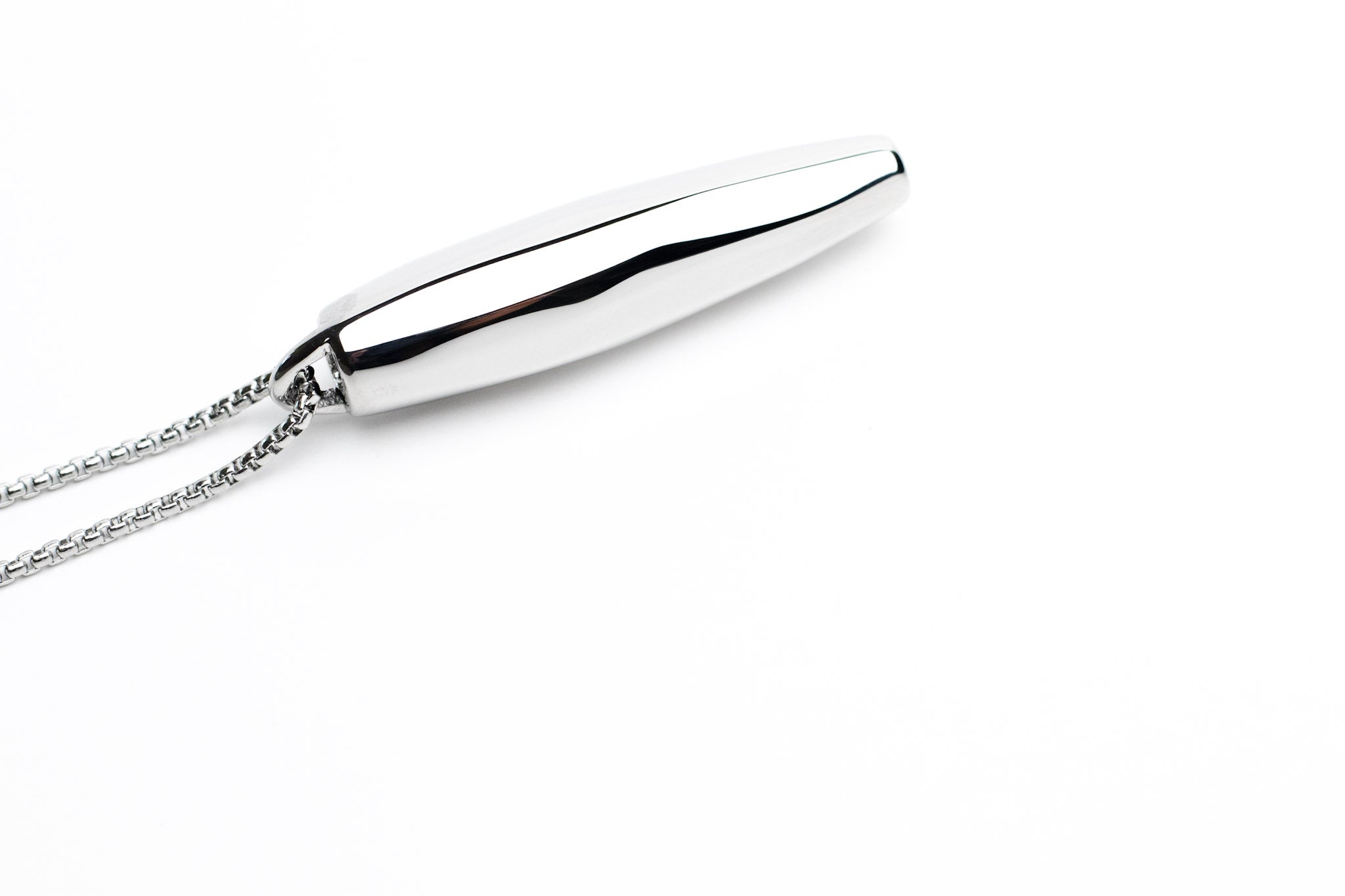 Hā Tool Classic Silver | Anxiety & Stress Relief Necklace – Hā Habit